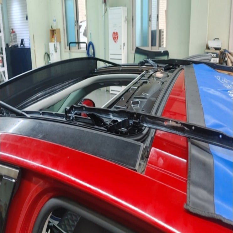 창원썬루프수리 스팅어선루프수리 완벽하게 수리한 후기 : 네이버 블로그