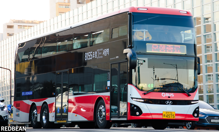 경진여객 8155번 (조암 - 사당역) ELEC CITY DOUBLE DECKER PEV 25" [4575] : 네이버 블로그