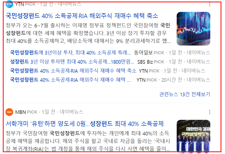 국민성장펀드 최대 40% 소득공제 (+완전분석)｜RIA 국내시장 복귀계좌로 해외주식 세금 줄이는 방법 : 네이버 블로그