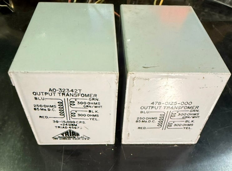 Triad Output Transformer : 네이버 블로그