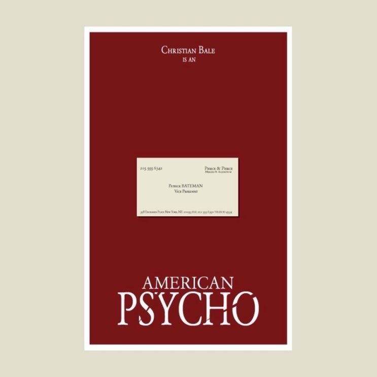 American Psycho , 2000 : 네이버 블로그