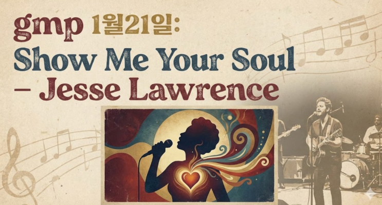 gmp 1월21일:Show Me Your Soul – Jesse Lawrence : 네이버 블로그