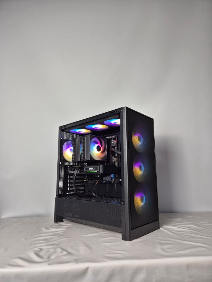 대구 조립 컴퓨터 매장! 울산에서 택배로 찾아주신 rtx 5060ti가 탑재된 게이밍 pc : 네이버 블로그