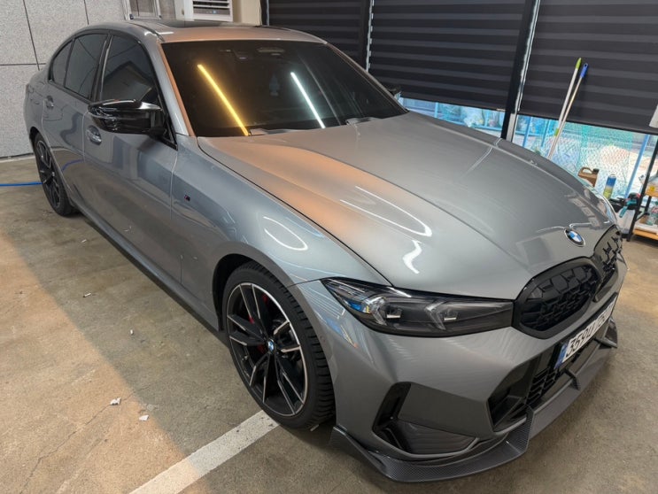 전주ppf,익산전체랩핑 “ BMW 340i ” 루프 스킨 블랙 ppf 시공후기 : 네이버 블로그