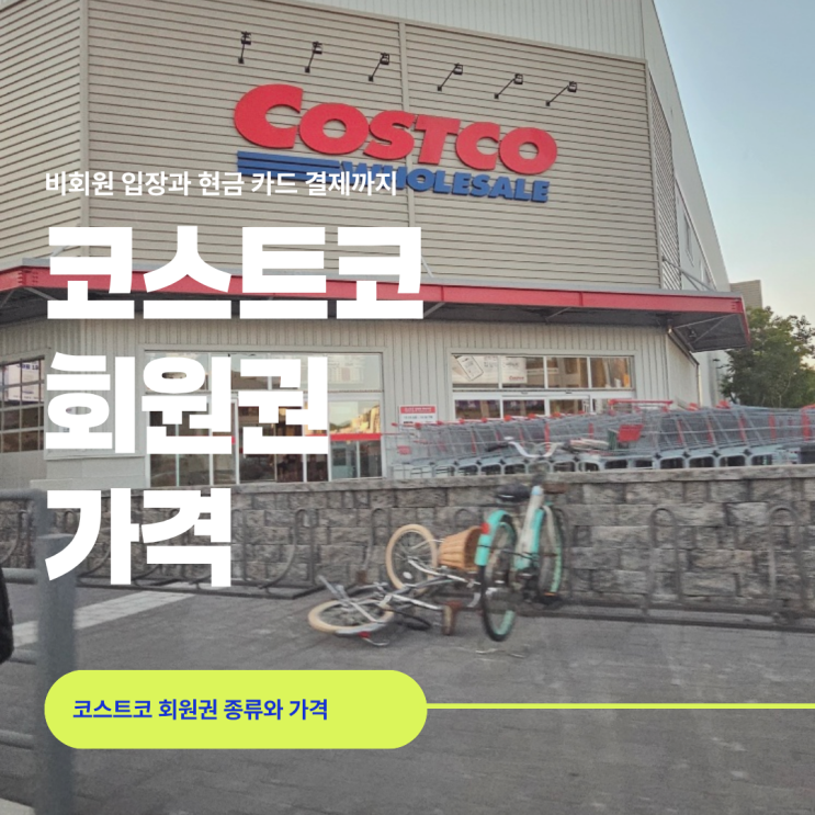 코스트코 회원권 종류 가격 총정리 비회원 입장과 현금 카드 결제까지 : 네이버 블로그