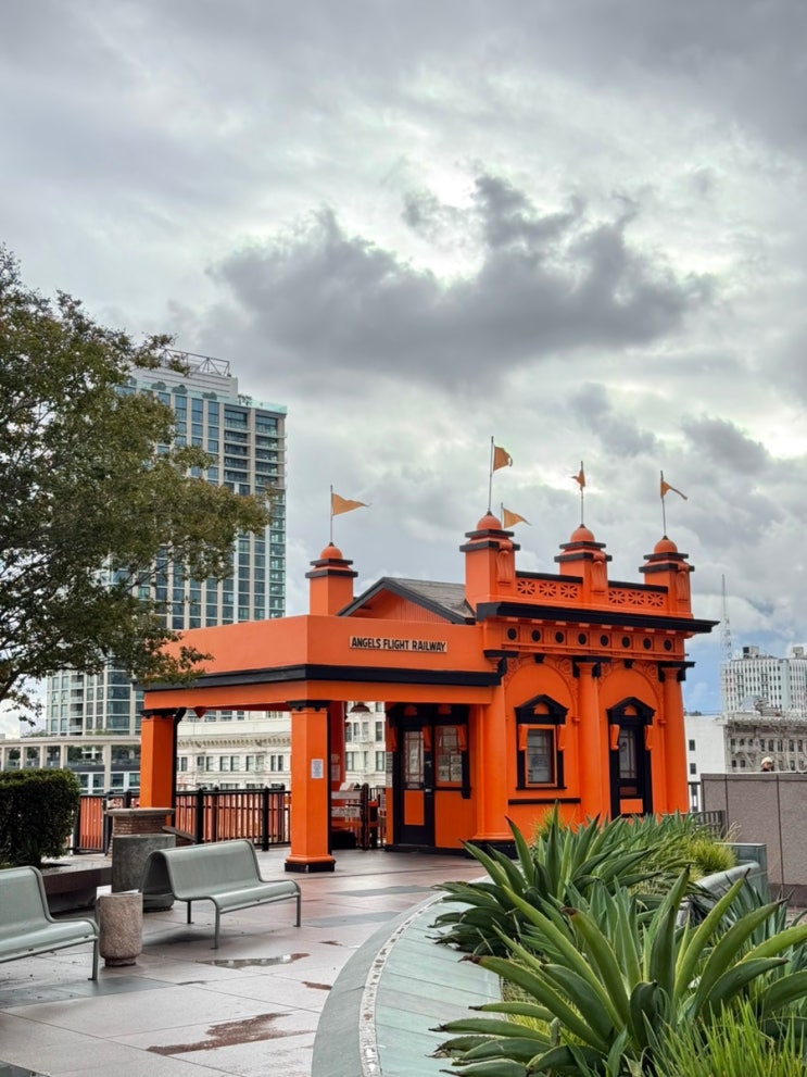 [미국 서부] LA #13 알프레드 커피, LA다운타운 - 그랜드 센트럴 마켓, 브래드버리 빌딩, 더 라스트 북스토어, 엔젤스 ...