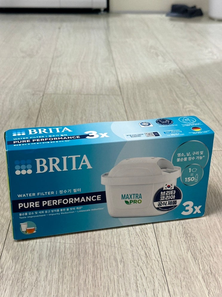 분리수거 끝 생수배달말고 합리적인 가격 브리타 정수기 필터교환 : 네이버 블로그