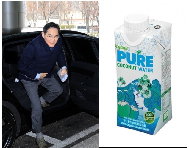 “또 품절되겠네”…이재용 회장 車 안 포착 ‘퓨어코코넛워터’ 화제 효능은? : 네이버 블로그