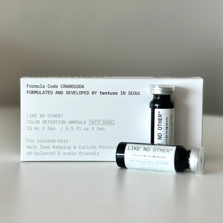 매트브라운 염색 후 노란기 올라올 때 사용한 라이크노아더로 컬러 관리 방법 : 네이버 블로그