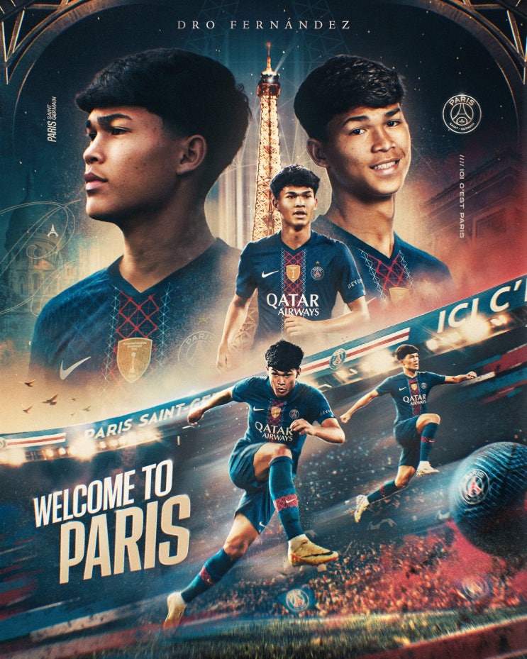 [오피셜] PSG, 드로 페르난데스 영입 🔴🔵 ️ : 네이버 블로그