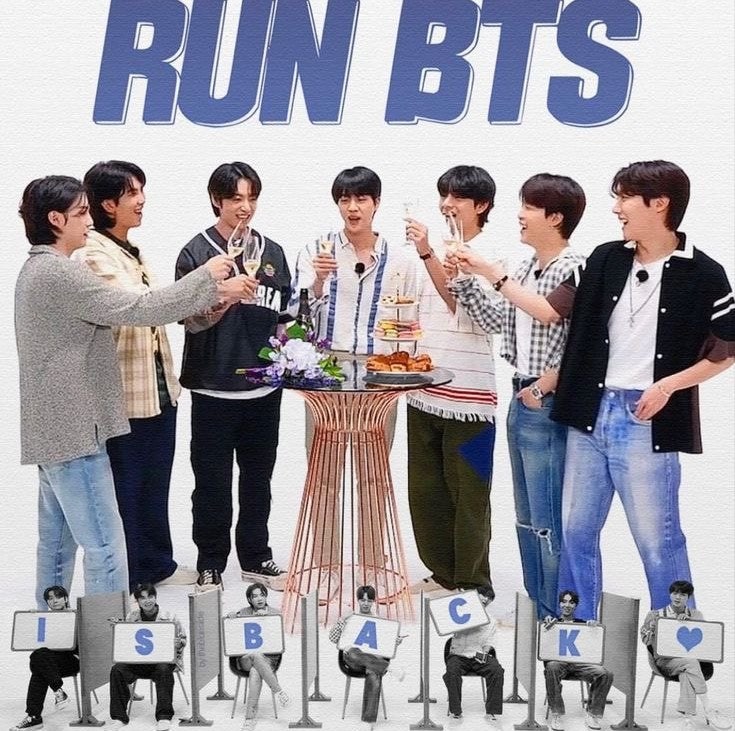 방탄소년단[BTS][정보]'RUN BTS' 달려라 방탄 컴백이 곧 현실 가능성🔺️ : 네이버 블로그