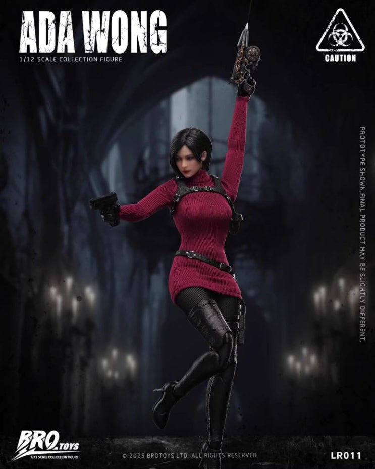 [출시,소량] 브로토이즈 BROTOYS 1/12 LR011 레지던트 이블 에이다 웡 액션피규어 : 네이버 블로그