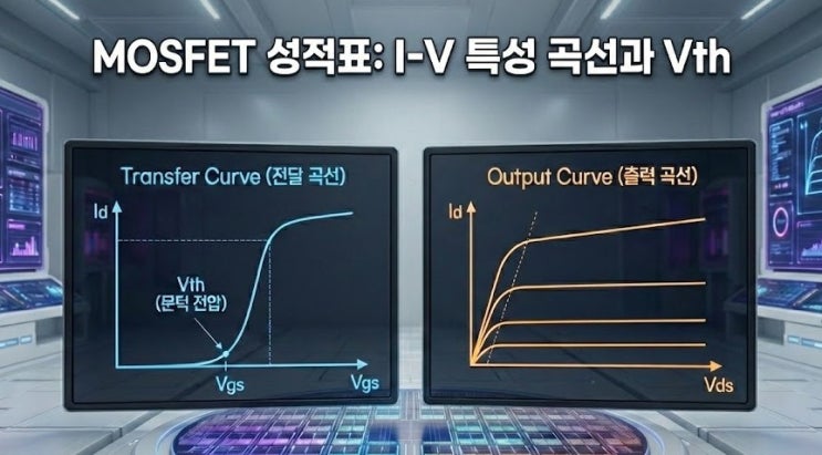 MOSFET 성적표: I-V 특성 곡선과 Vth : 네이버 블로그