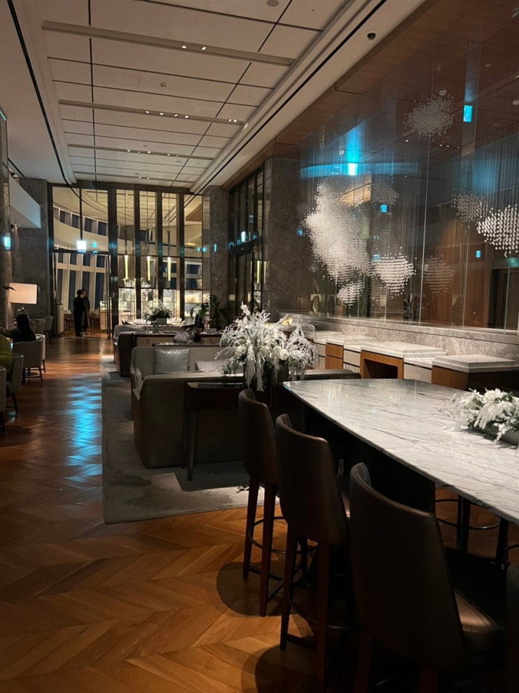 [잠실 맛집]뷰가 다한 시그니엘서울 더 라운지 : 네이버 블로그