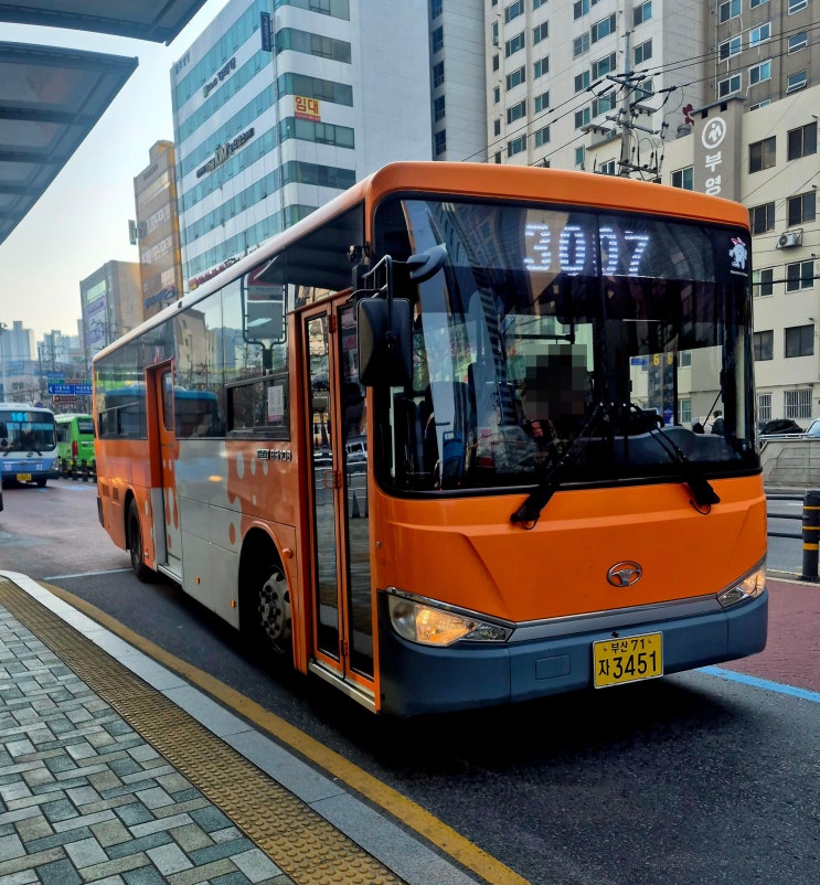 태영버스 3007번 버스(3451호) : 네이버 블로그