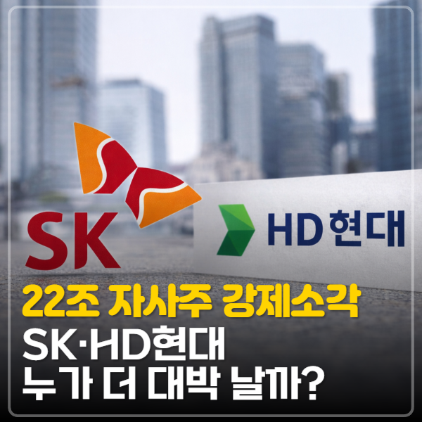 22조 자사주 강제소각 SK·HD현대 중 누가 대박 날까? : 네이버 블로그