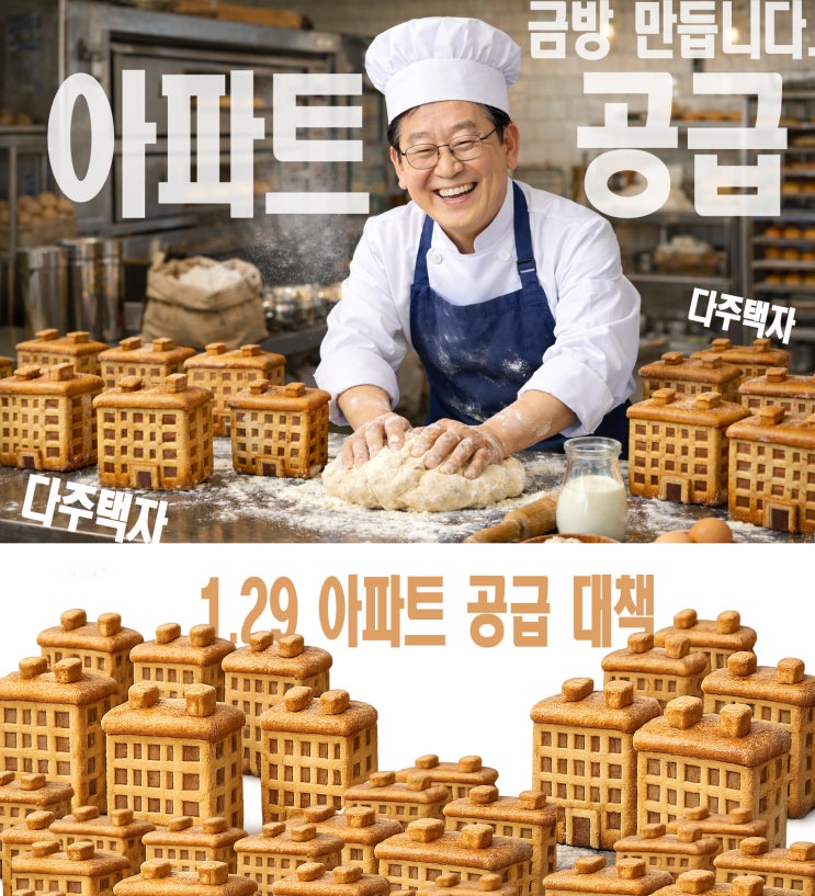 아파트 공급 빵처럼 금방 만들수있다. : 네이버 블로그