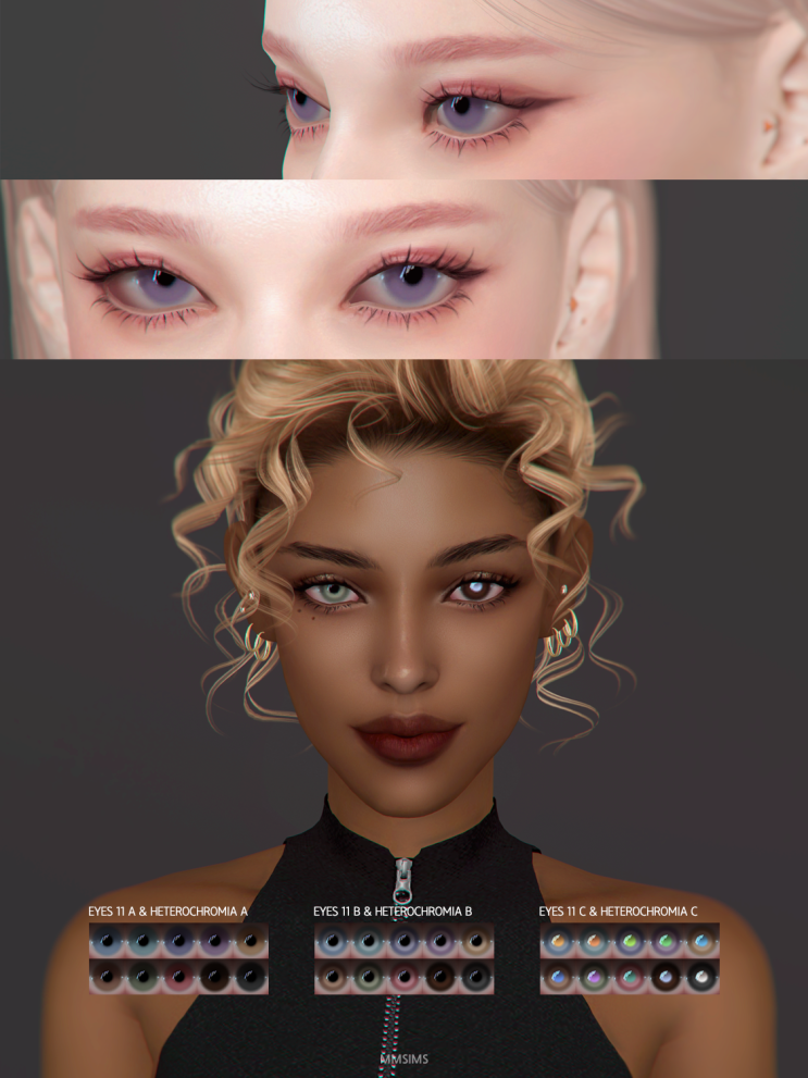 심즈4 CC 렌즈 · 오드아이 // MMSIMS Eyes 11 : 네이버 블로그