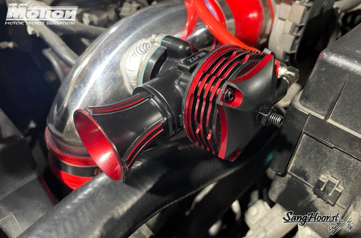 [모션 튜닝샵] 브리츠 블로우 오프 밸브 장착 + BLITZ Blow Off Valve Installed by MOTION ...