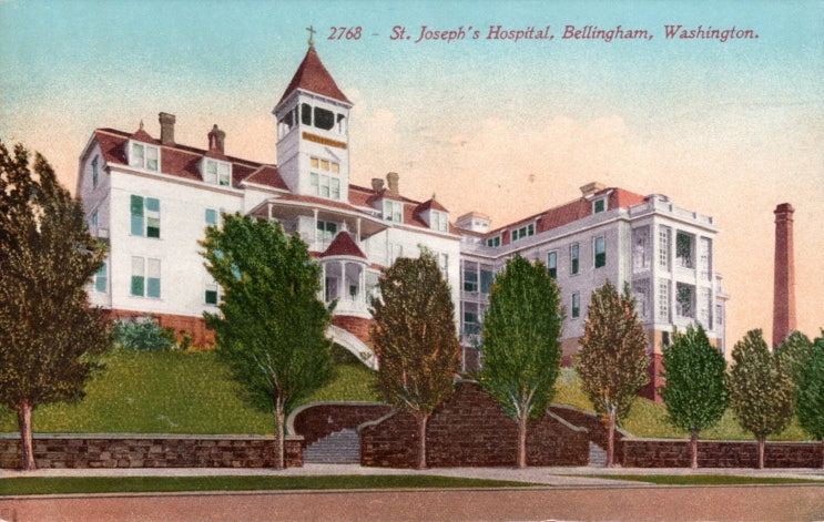 1910 - St. Joseph’s Hospital, Bellingham, Washington. (Edward H ...