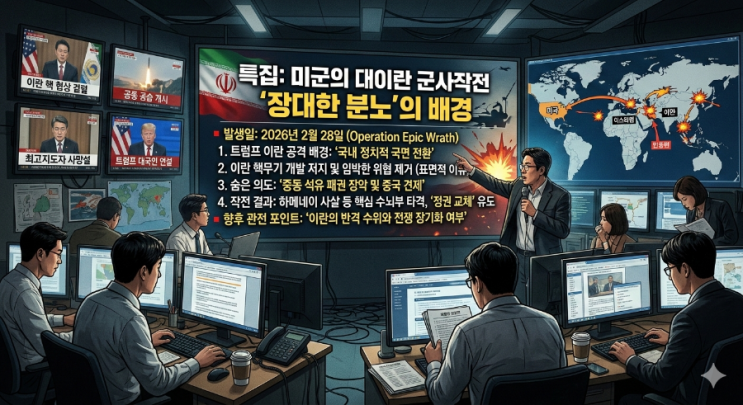트럼프 이란 공격 이유 3가지 정리, '장대한 분노' 작전의 진짜 목적은? : 네이버 블로그