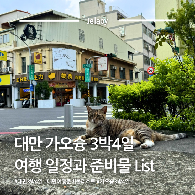 대만 3박4일 가오슝 여행 일정 및 대만 여행 준비물 리스트 : 네이버 블로그
