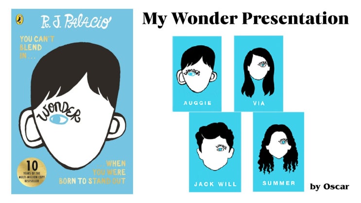 [Presentation] Wonder Characters : 네이버 블로그