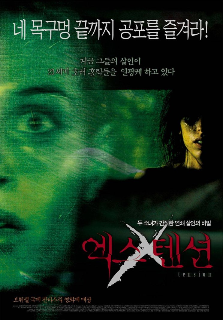 엑스텐션 (Haute Tension / Switchblade Romance, 2003) : 네이버 블로그