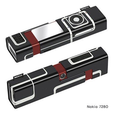 스틱형의 독특한 휴대폰 Nokia 7380 : 네이버 블로그