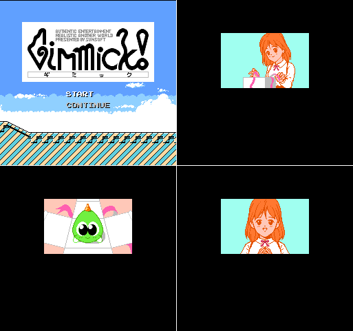 기믹 Gimmick! (Sunsoft, 1992, FC) 오프닝 음악 : 네이버 블로그