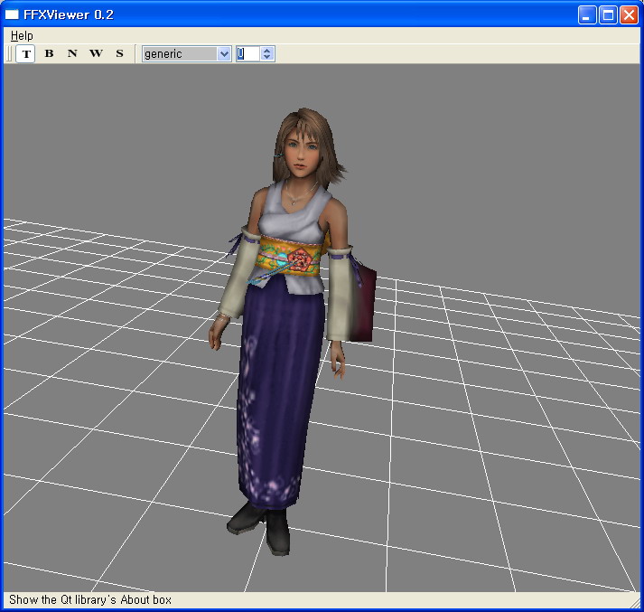 파판 모델 뷰어 성공~! FFX model Viewer : 네이버 블로그