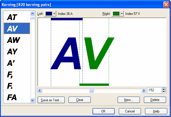 커닝 페어(Kerning Pairs)에 대하여 : 네이버 블로그