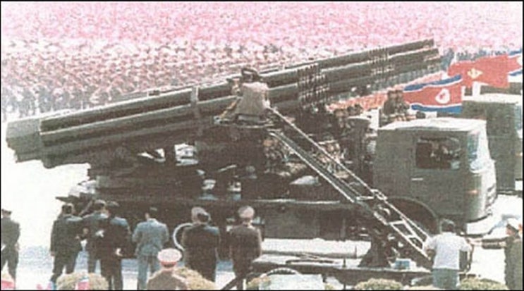 [북한] M1985 240mm 다연장 로켓포 : 네이버 블로그