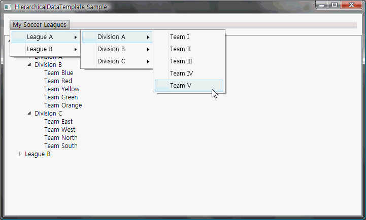 WPF Treeview Control 프로그래밍적으로 계층구조 바인딩하기 : 네이버 블로그