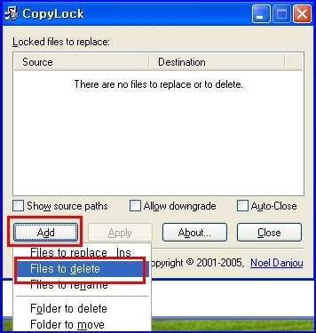 CopyLock (파일 삭제 유틸) : 네이버 블로그