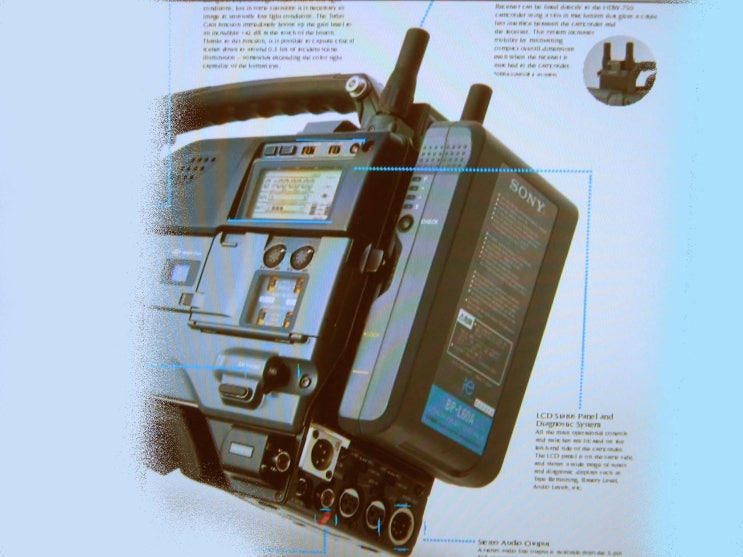 SONY HDW-750 방송용 HD카메라 사용소감 : 네이버 블로그