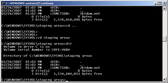 How to move the SYSVOL stage(복제 준비 폴더) folder : 네이버 블로그