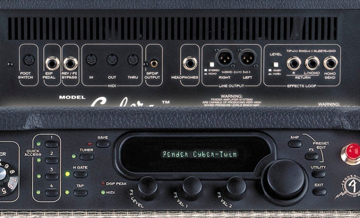 Fender Cyber Twin Guitar Amp (2x12 Inch 130 Watts) : 네이버 블로그