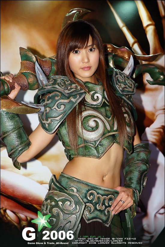 06.11.11 지스타2006] Frogster Studios '남은주' : 네이버 블로그