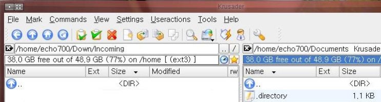 리눅스 파일관리툴 Krusader : 네이버 블로그