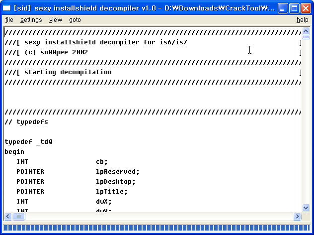 installshield 6/7 script decompiler : 네이버 블로그