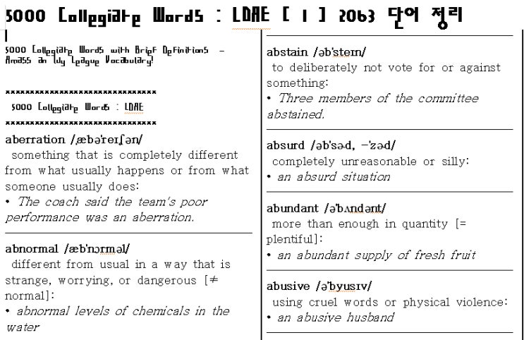 5000 Collegiate Words with Brief Definitions –Amass an Ivy League ...