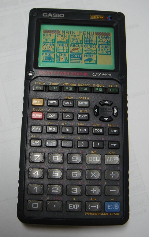 CASIO CFX-9850G : 네이버 블로그