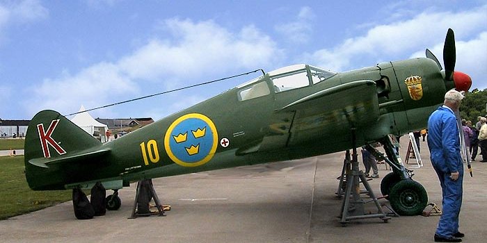 스웨덴 최초의 금속제 단엽전투기 FFVS J 22 : 네이버 블로그