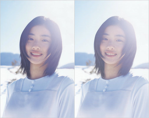 포토샵의 패턴(Pattern)기능 활용 : Interlaced Image : 네이버 블로그