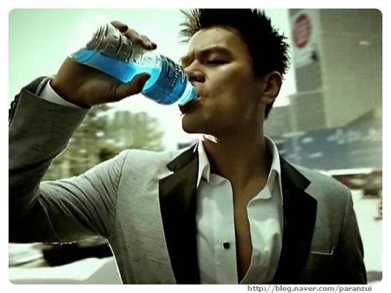 [CF] 박진영 - 코카콜라 파워에이드 달리기편 / 30s. 2008 : 네이버 블로그