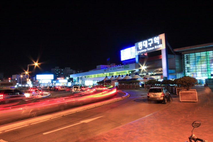 동대구역 야경 : 네이버 블로그
