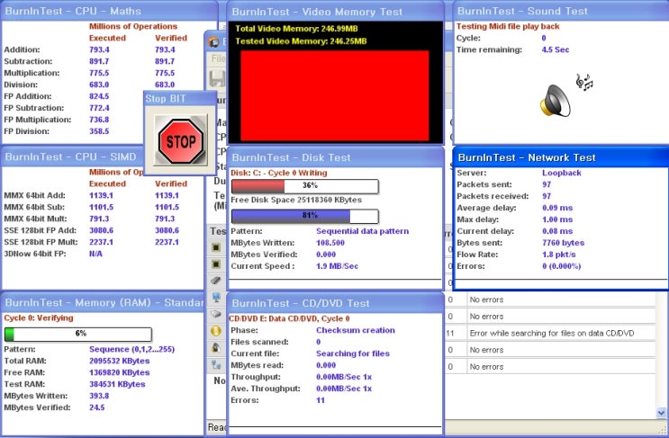 BurnInTest Professional v6.0.1018 (32/64-bit) : 네이버 블로그