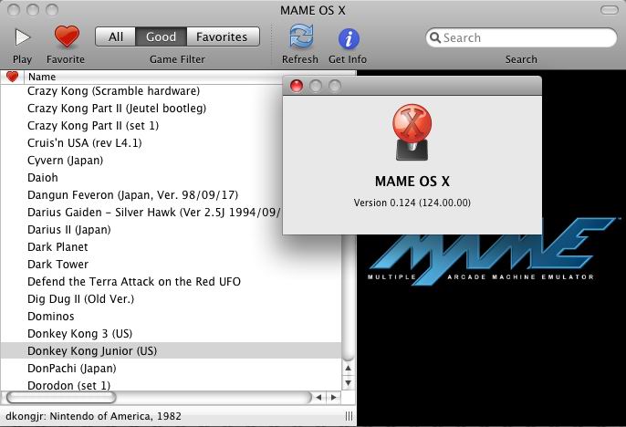 MAME OS X v0.124 해킨용 고전게임에뮬레이터 : 네이버 블로그