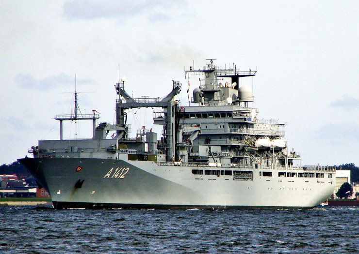 독일해군 Type 702 Berlin급 다목적 보급/전투지원함 Frankfurt am Main A-1412 : 네이버 블로그